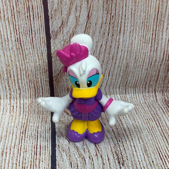 Disney | Toys | Disney Daisy Duck Mickey Mouse Posable Figurine Mattel ...